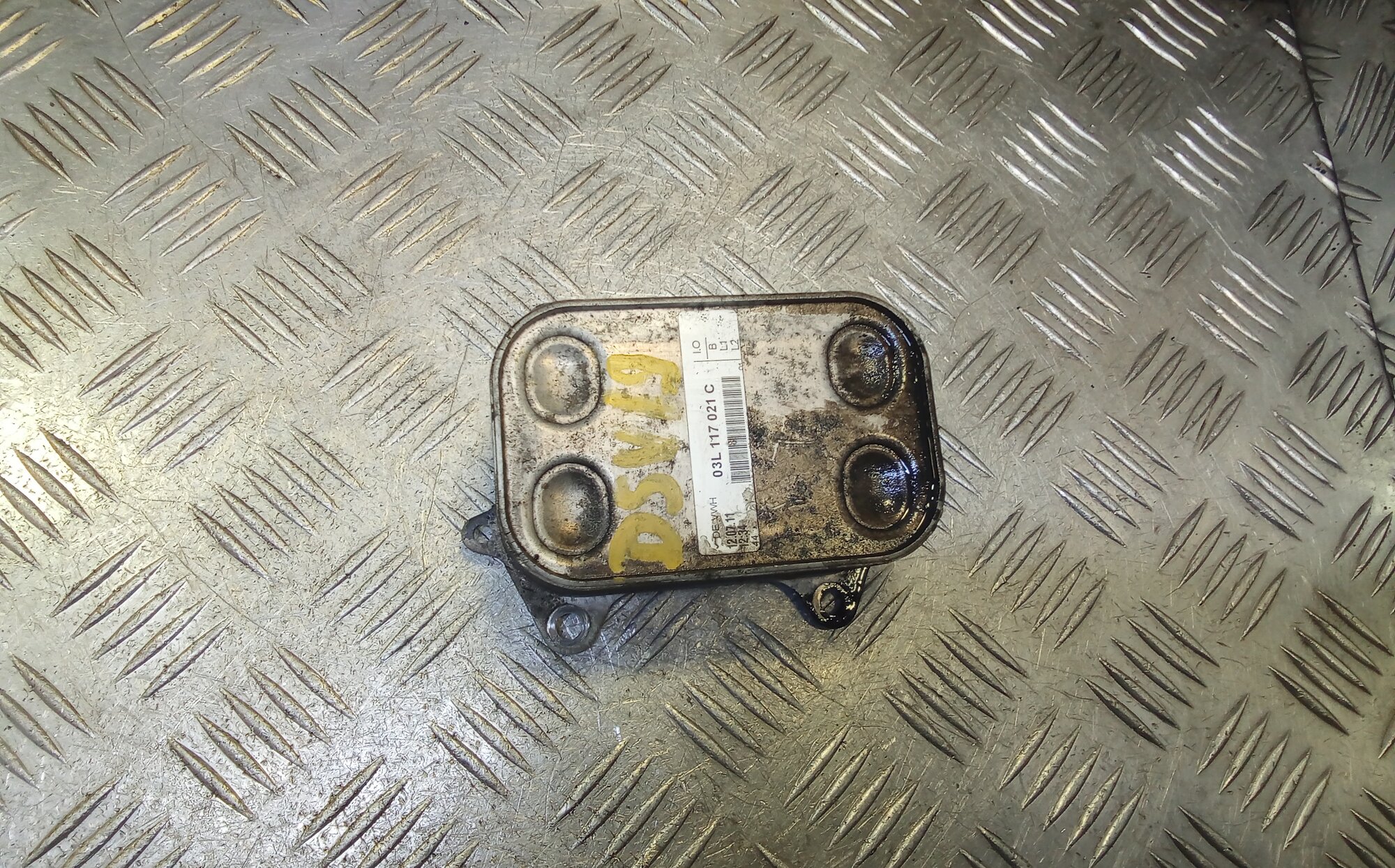 Теплообменник дизельный VOLKSWAGEN PASSAT B7, Номер 03C117021C