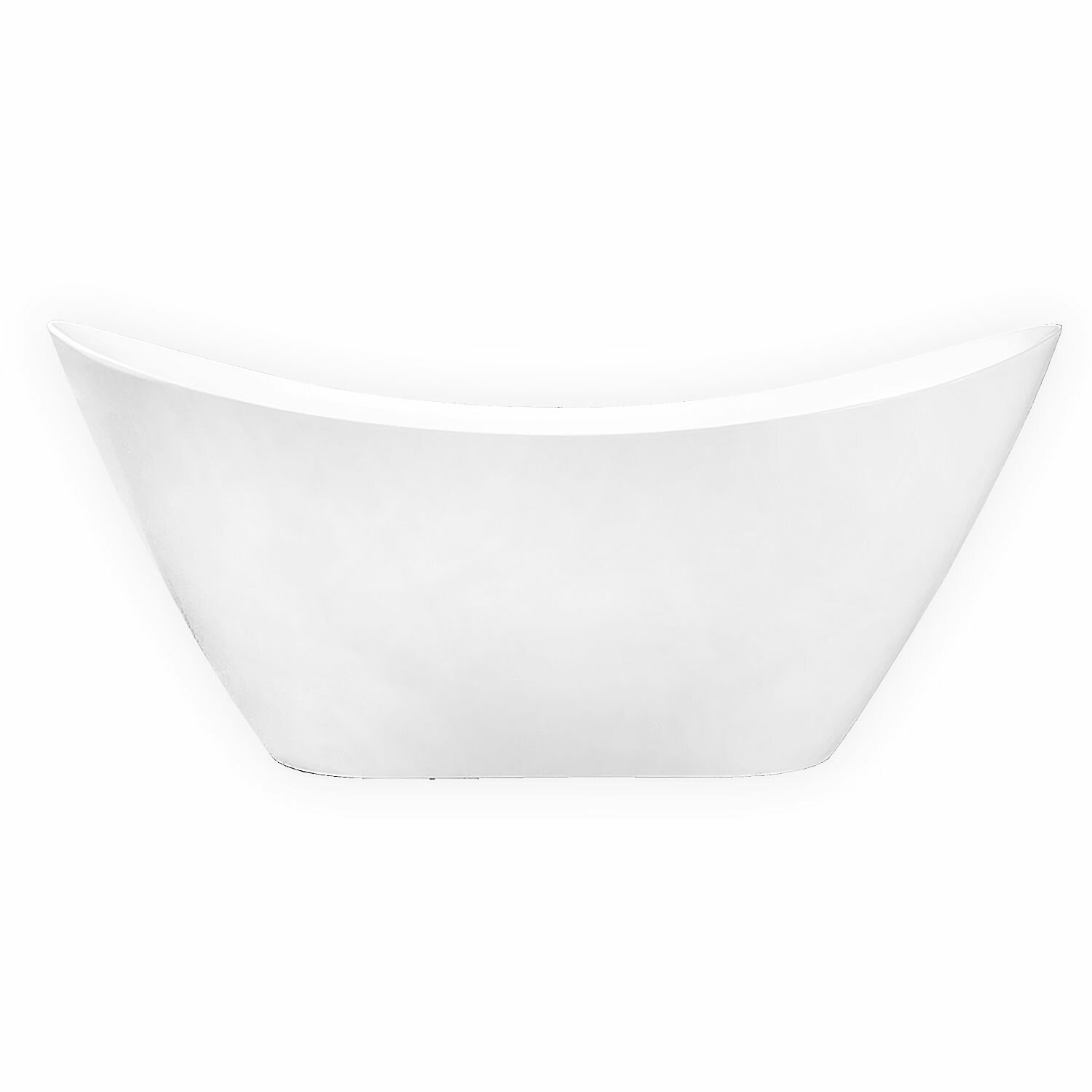 Ванна акриловая Azario MELADO 1700х750х720 белая, свободностоящая в комплекте с сифоном и металлическими ножками (AZ-6107-17W)