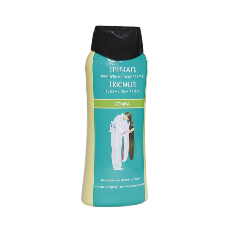 Trichup Herbal Shampoo USMA, Vasu (тричуп (тричап) шампунь на основе трав, усьма, Васу), 200 мл.