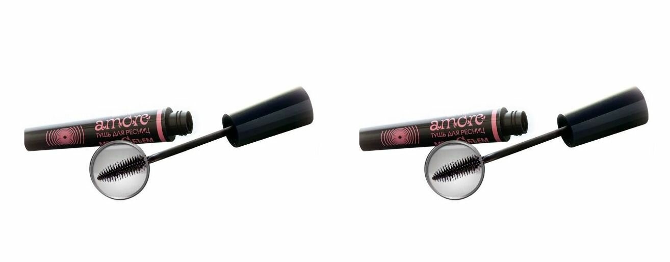 Belita Тушь для ресниц Amore Мега объём, эффект пышных длинных подкрученных ресниц, 10 мл - 2 шт