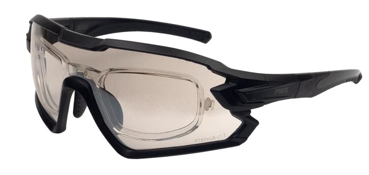 Очки баллистические тактические PMX Austere G-8580SRX Diopter Зеркально-серые 50%