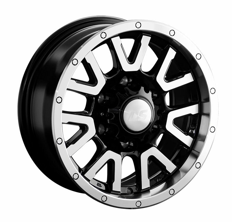 Колесный диск LS LS1288 15x7" PCD6x139,7 ET10 D106,1 BKF