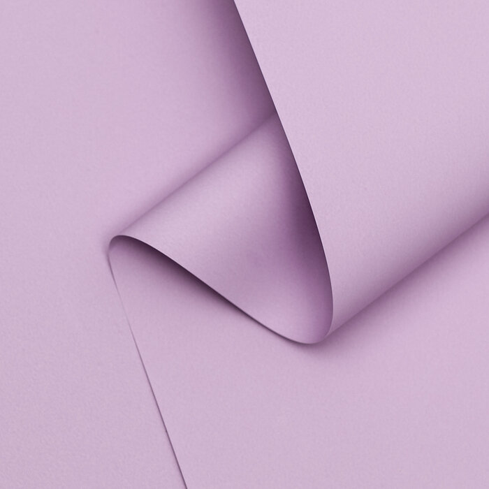 Пленка для цветов тонированная, матовая, пыльная глициния, 0.5×10 м, 65 мкм