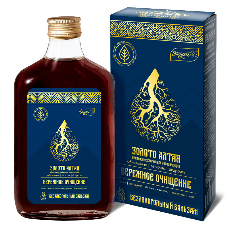 Бальзам Золото Алтая Бережное очищение, 250 мл