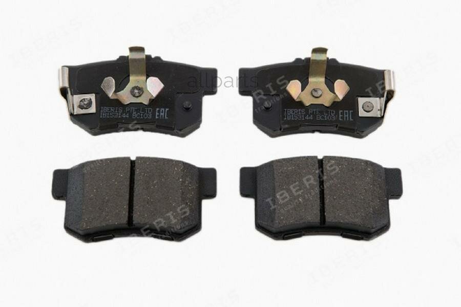 IBERIS IB153144 колодки тормозные задние К-Т HONDA ACCORD VII (CL, CN) -12, CR-V II (RD_) -07, CR-V III (RE_) -12