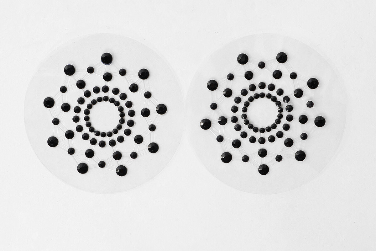 Стикеры на грудь. №5