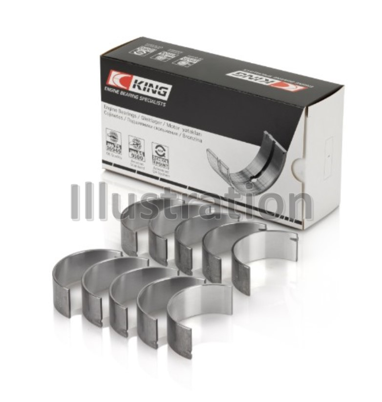 KING CR502AM 0.25 (069198503A / 069198503A / CR502AM025) вкладыши шатунные к-кт +0.25 (5)\ Audi (Ауди) 100, VW t4 2.0 / 2.4d