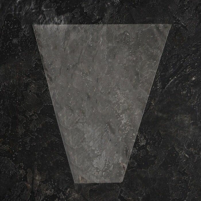 Пакет для цветов, конус, 12 35 40см, прозрачный (50 шт)