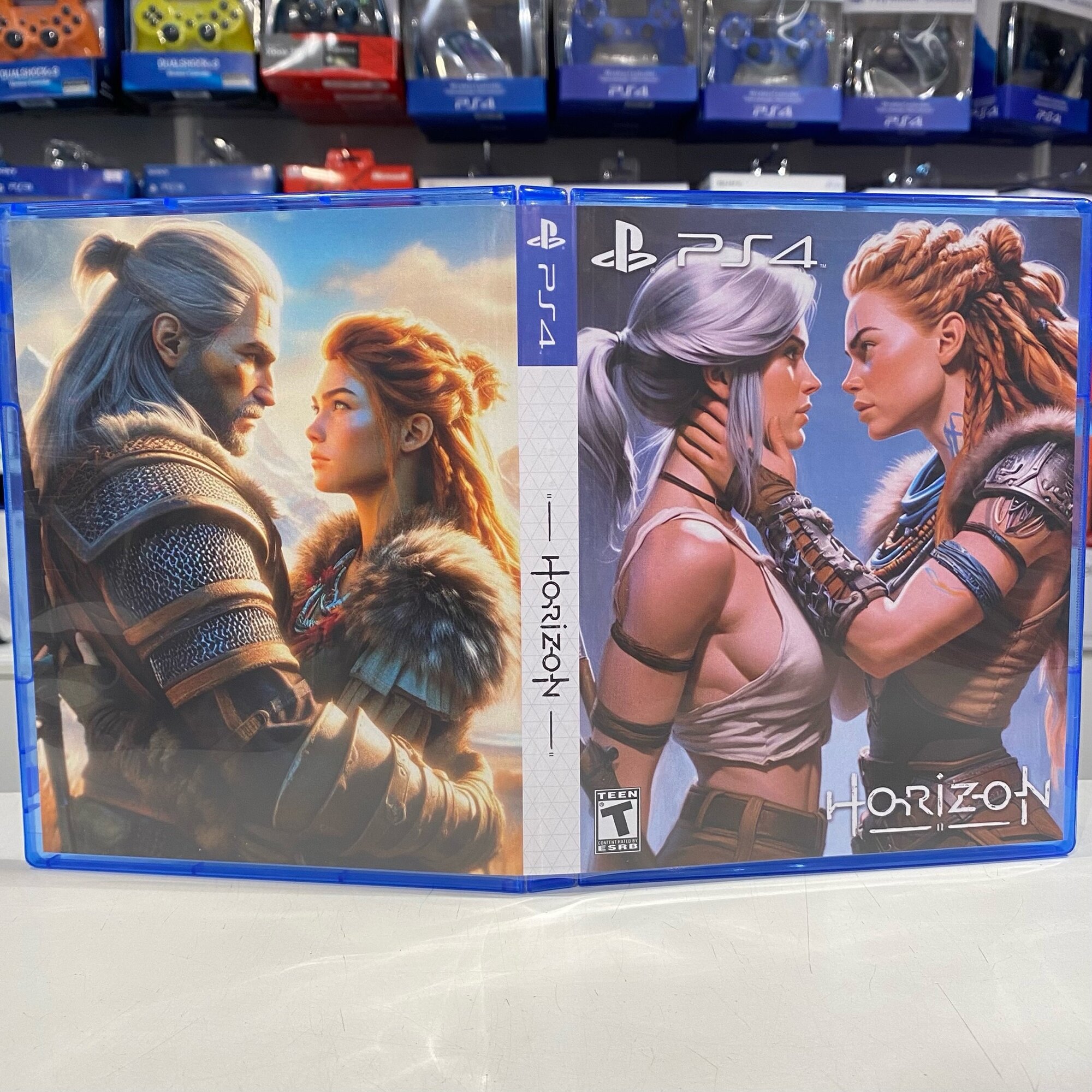 Эксклюзивная обложка PS4 для Horizon №3