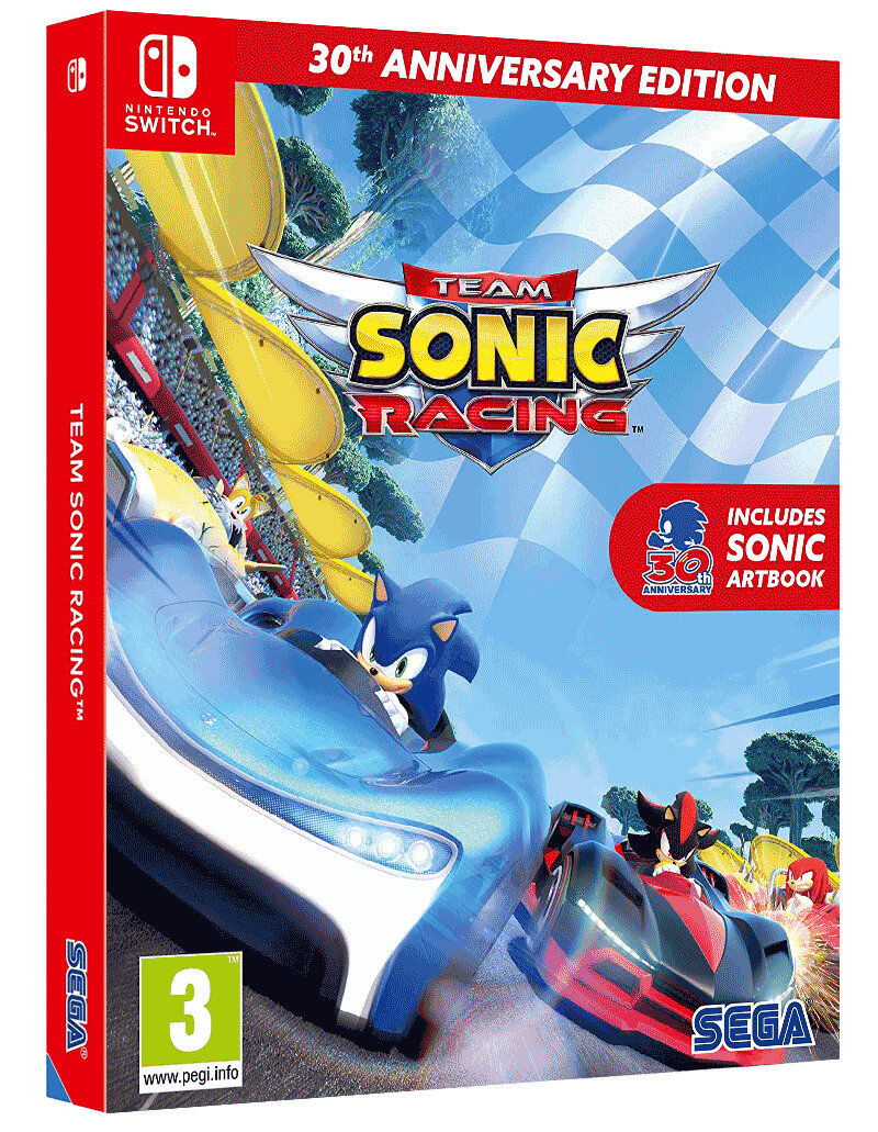Игра Team Sonic Racing. 30th Anniversary Edition (русские субтитры) для Nintendo Switch
