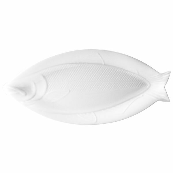 Блюдо для рыбы Кунстверк материал фарфор высота=3.1, длина=46.8, ширина=21.6 см.