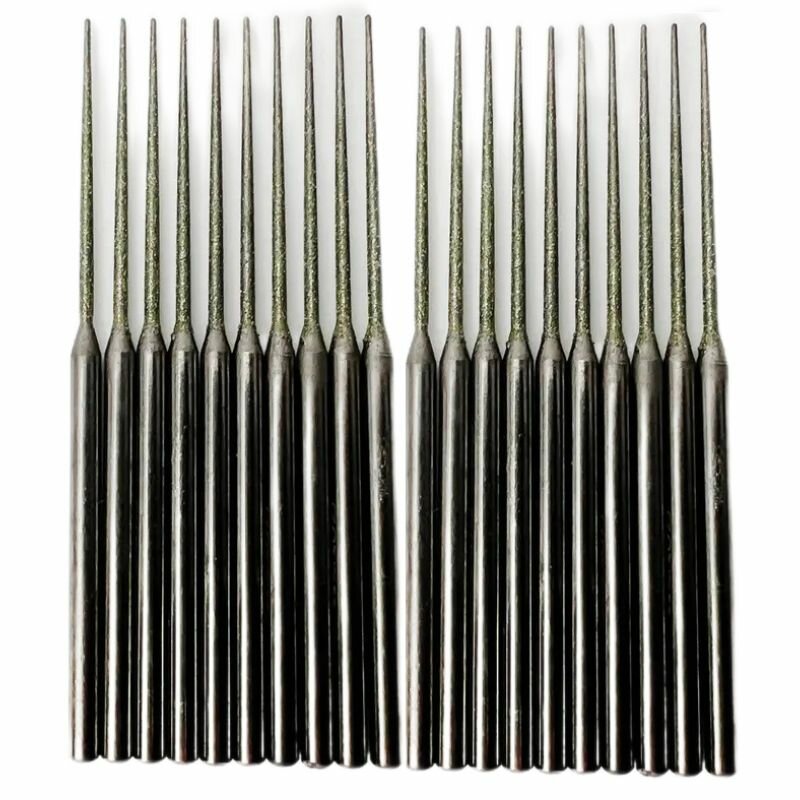 Набор алмазных иголок (фрез) для гравера DLT 1,8 мм, 20 шт