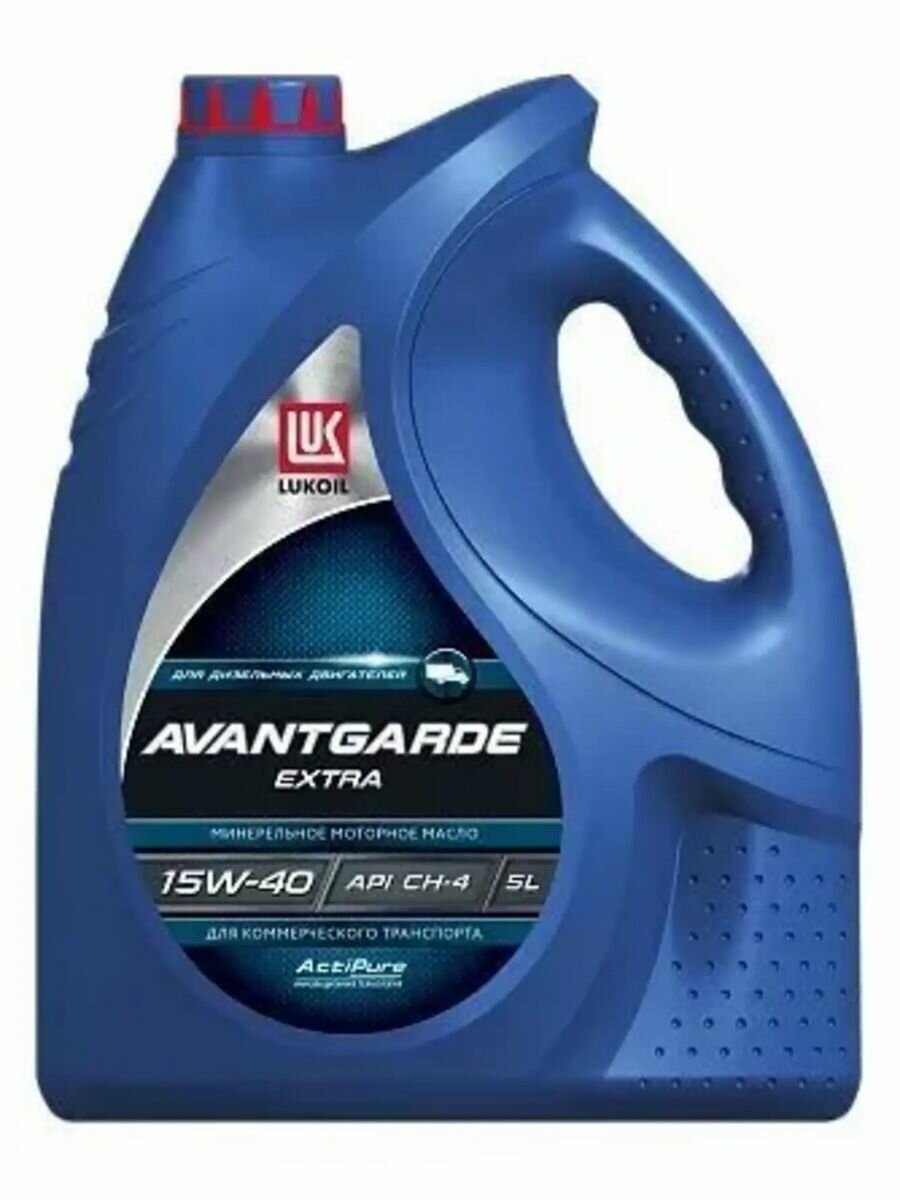 Масло для коммерческого транспорта Лукойл авангард экстра 15W-40 к.5л, 1552367