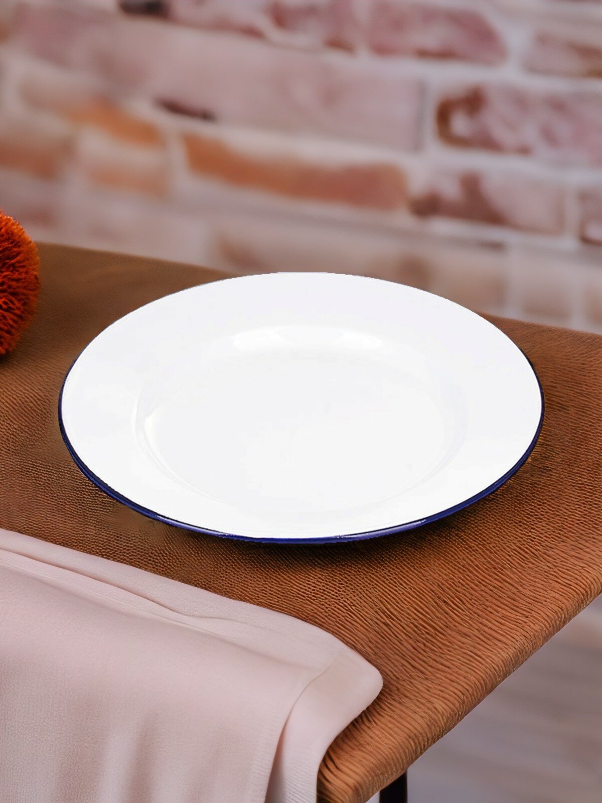 Тарелка сервировочная Prohotel, эмалированная 24 см