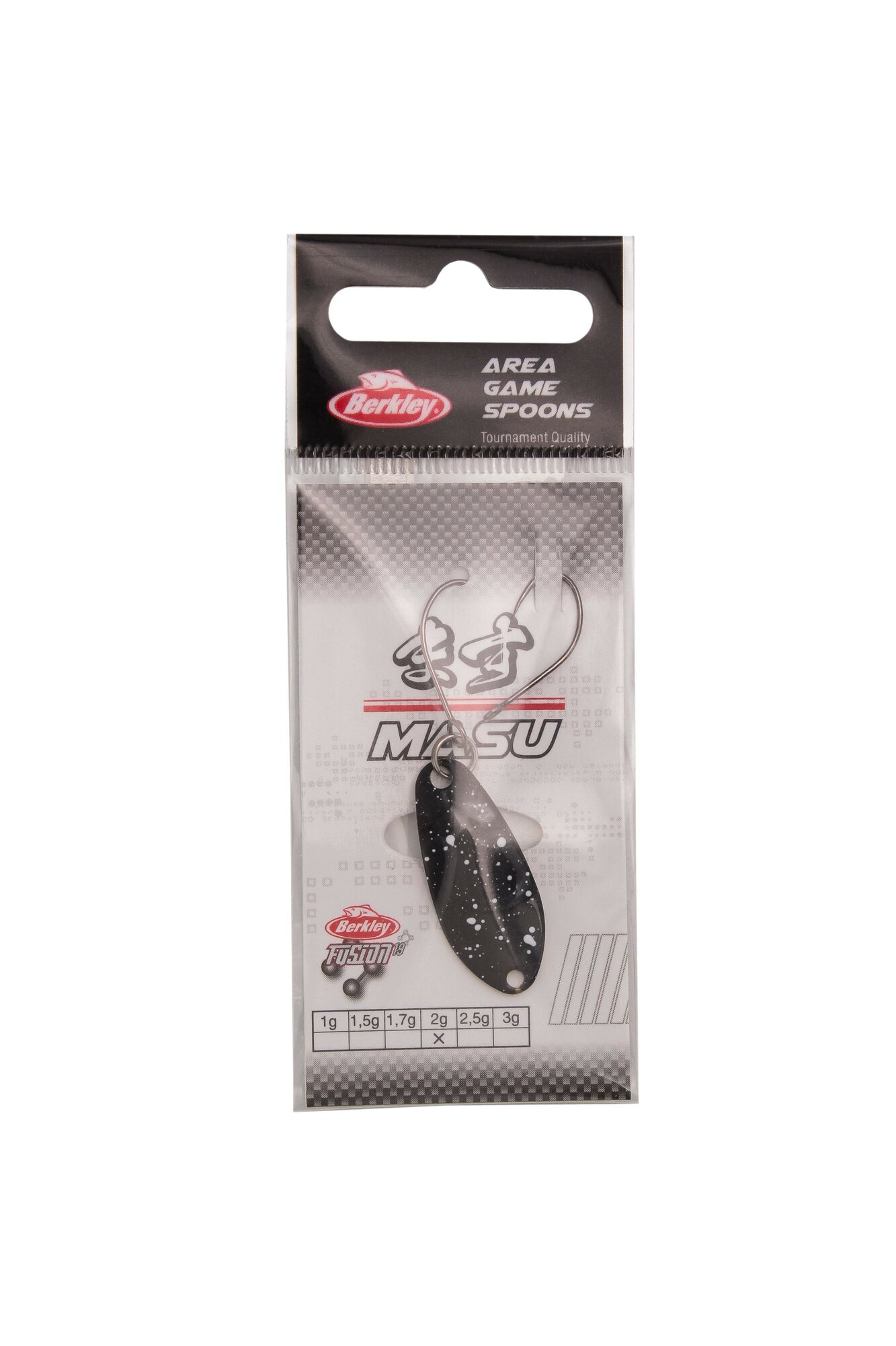 Блесна Berkley AGS Masu 2 г White/Black - универсальная приманка для спиннинга