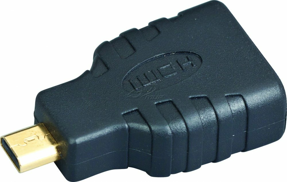 Переходник HDMI (F) - Micro HDMI (M), Gembird (A-HDMI-FD)