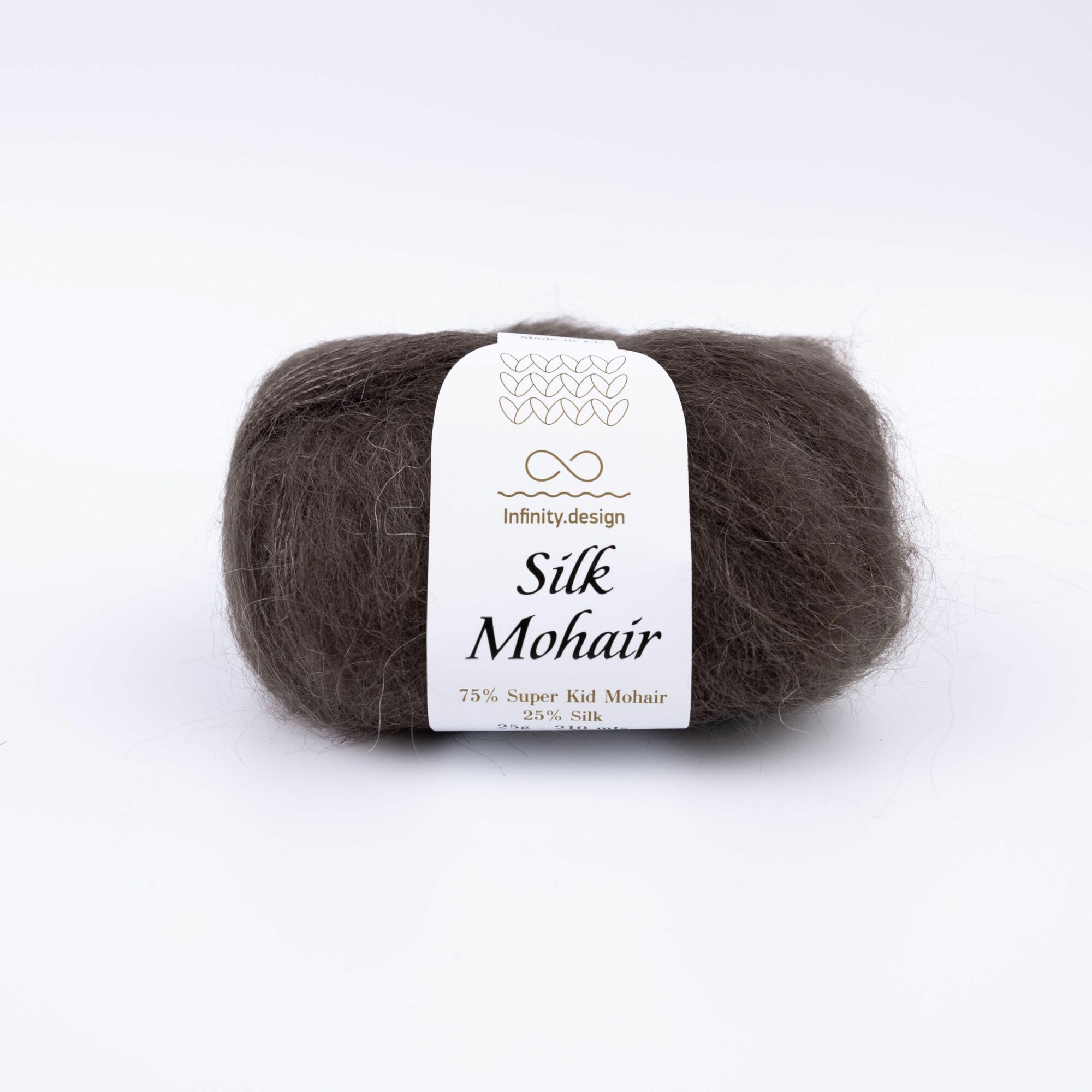 Пряжа INFINITY Silk Mohair 3082 (1 моток), 75% супер кид мохер, 25% шелк, 25г, 210м
