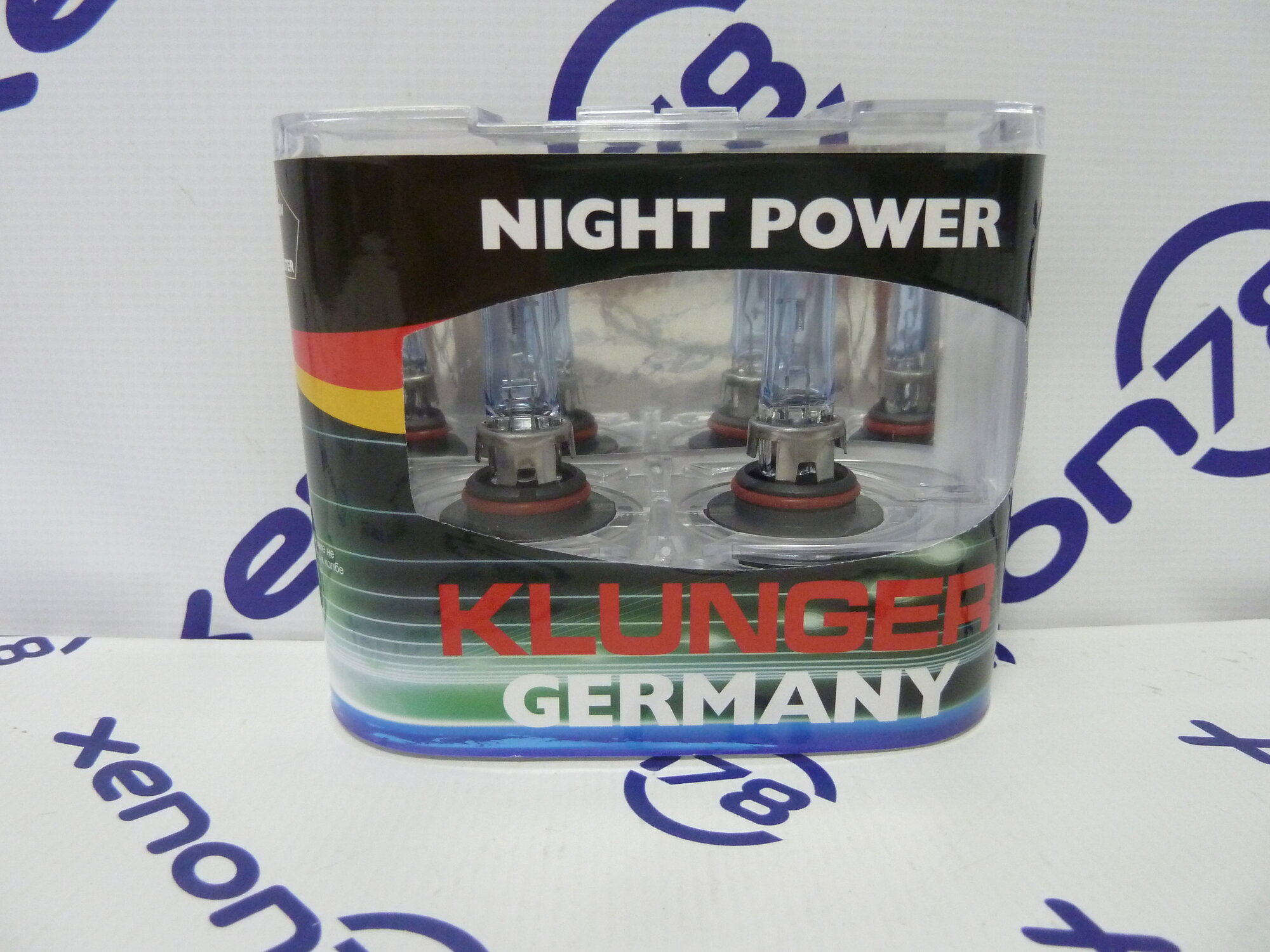 Галогеновые лампы H10 Klunger Night Power (тепло - белый свет) Long Life (12V, 42W) - 2 шт.
