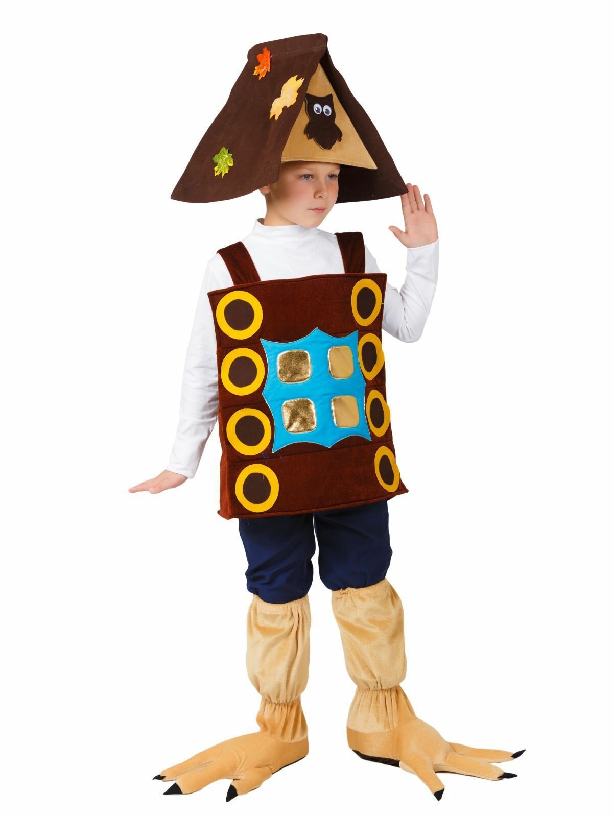 Карнавальный костюм детский Избушка на курьих ножках