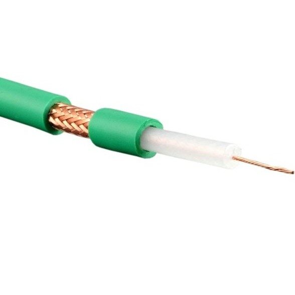 Кабель коаксиальный в нарезку Canare LV-61S GRN, 1 м