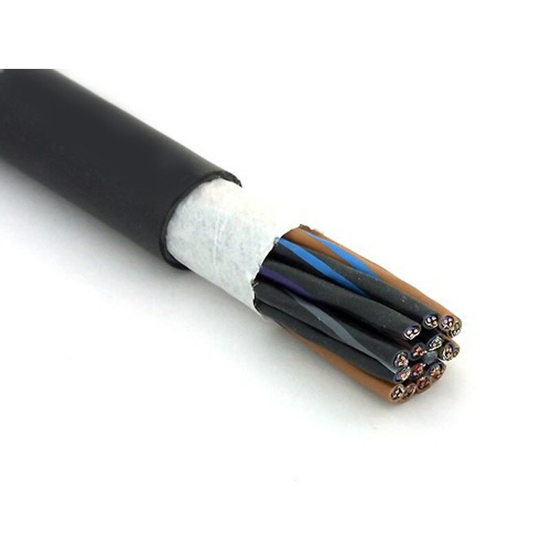 Мультикор на метраж Canare MR202-16AT BLK, 1 м