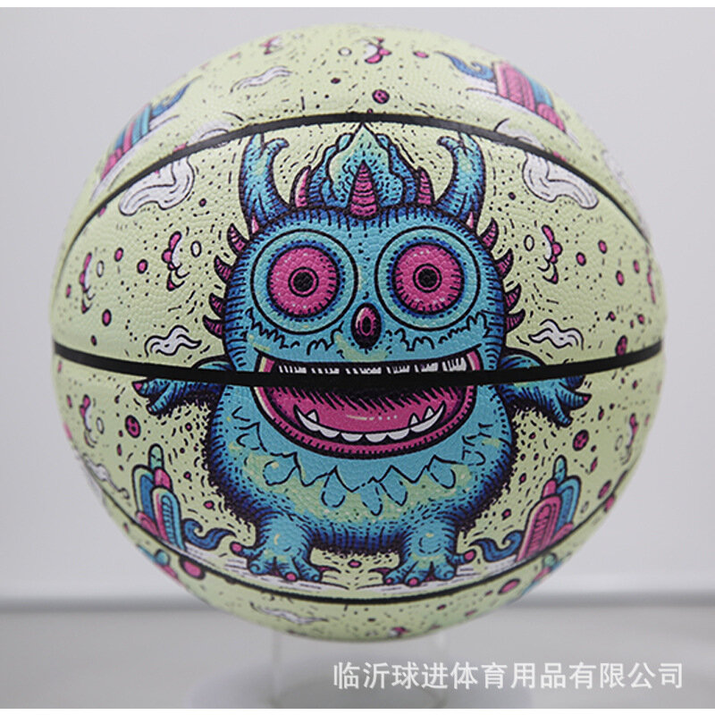 Баскетбольный мяч Little Monster №7, высокоэластичный полиуретан, для взрослых