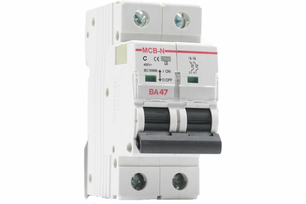 AKEL Выключатель автоматический ВА47-MCB-N-2P-C25-AC 400113