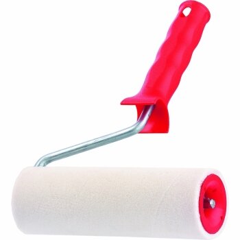 Валик Велюр, с ручкой 8мм, 250 мм, ворс 4 мм, D - 48 мм, D ручки - 8 мм, шерсть MATRIX 80779