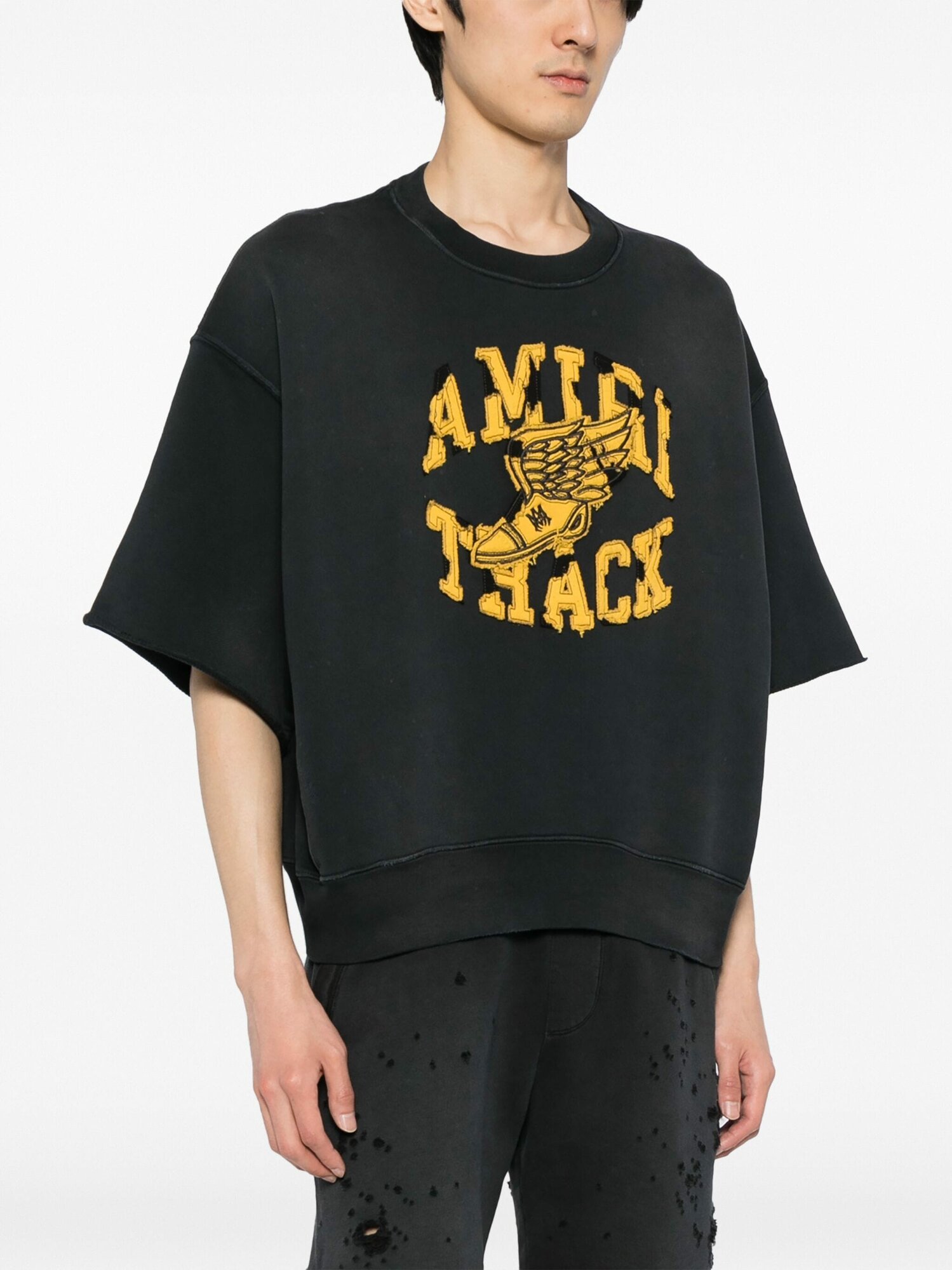 Толстовка AMIRI, размер L, , black/black — фото 1