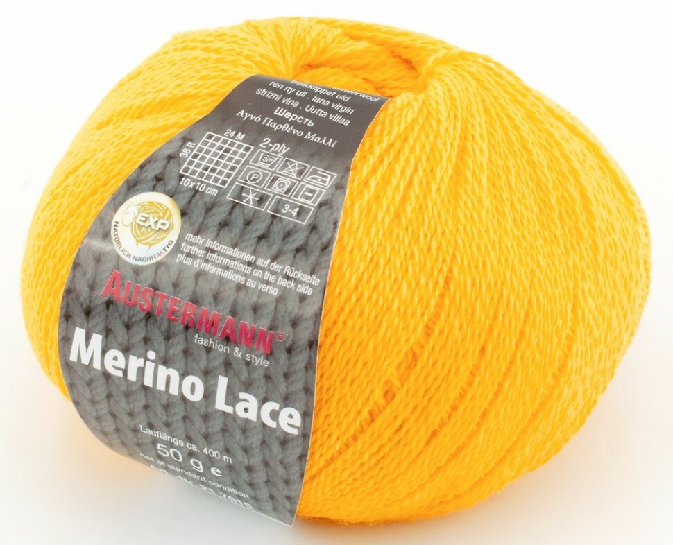 Пряжа Austermann 217615 Merino Lace EXP 50 г 400 м #0019