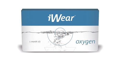Контактные линзы iWear oxygen (3 линзы) R 8.6 D -4.25 — купить в ...
