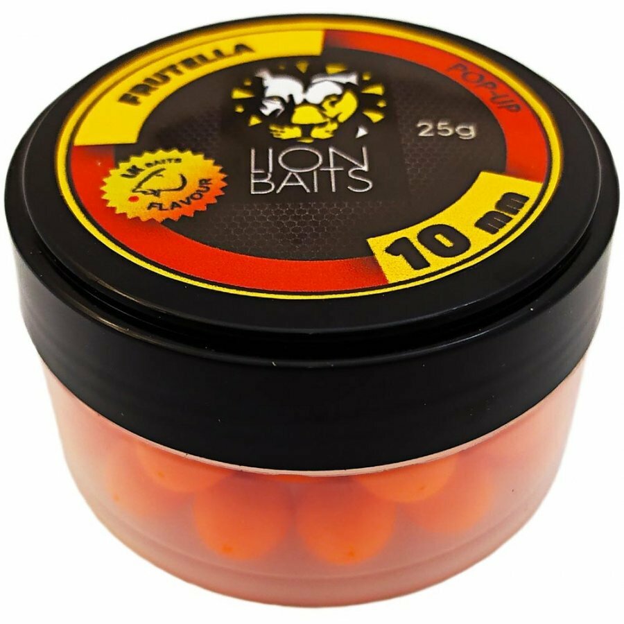 Бойлы плавающие Lion Baits POP-UP 12мм 25гр FRUTELLA (банка: пластик)