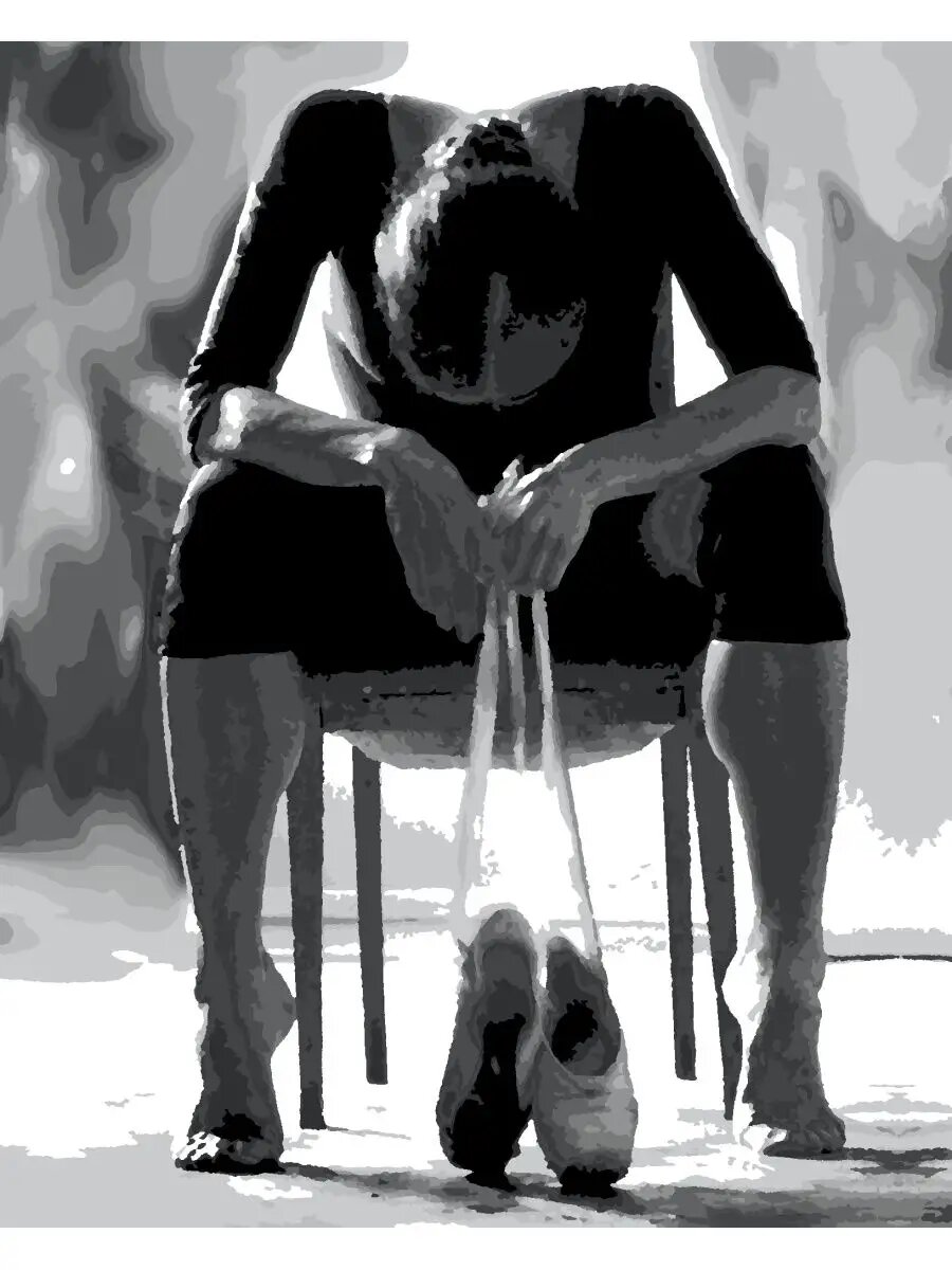 Картина по номерам Балерина