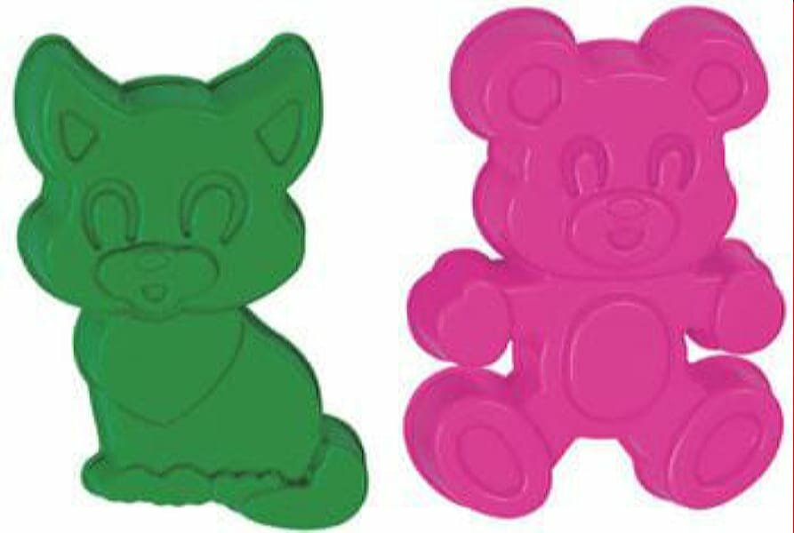 Формочки Для Песка Котенок, медведь 7162, (Полесье)