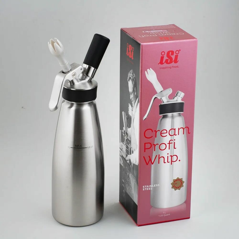 Сифон кремер для сливок Крим профи 1л.105х73х250мм iSi