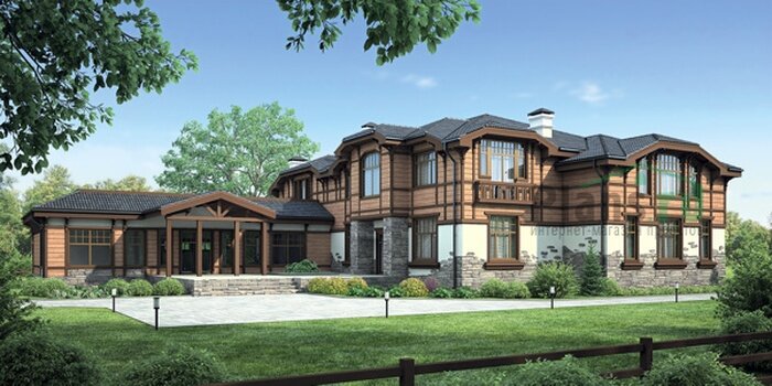 Проект дома Plans-38-11 (581 кв. м, кирпич)