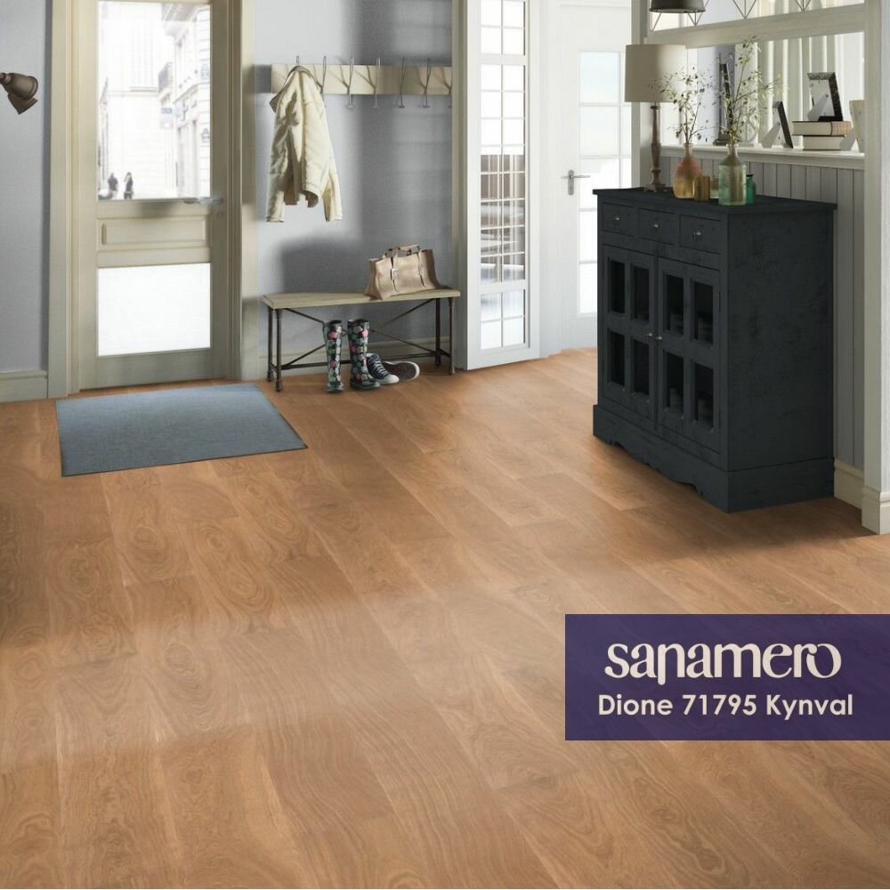 Кварцвинил SPC Sanamero Dione Kynval (1200х180) 10шт./уп, 2.16м2, 71795