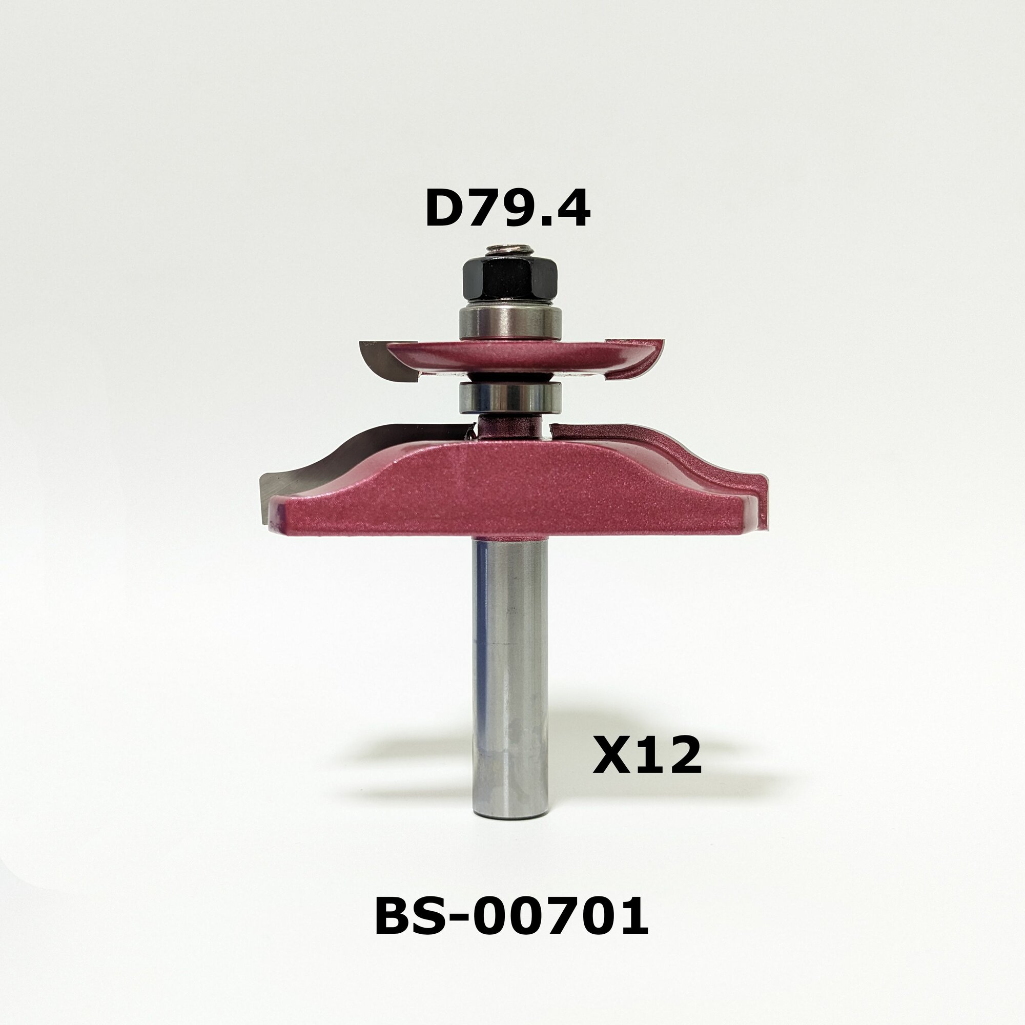 Фреза фигарейная горизонтальная н п дв/ст. D79.4 Х12