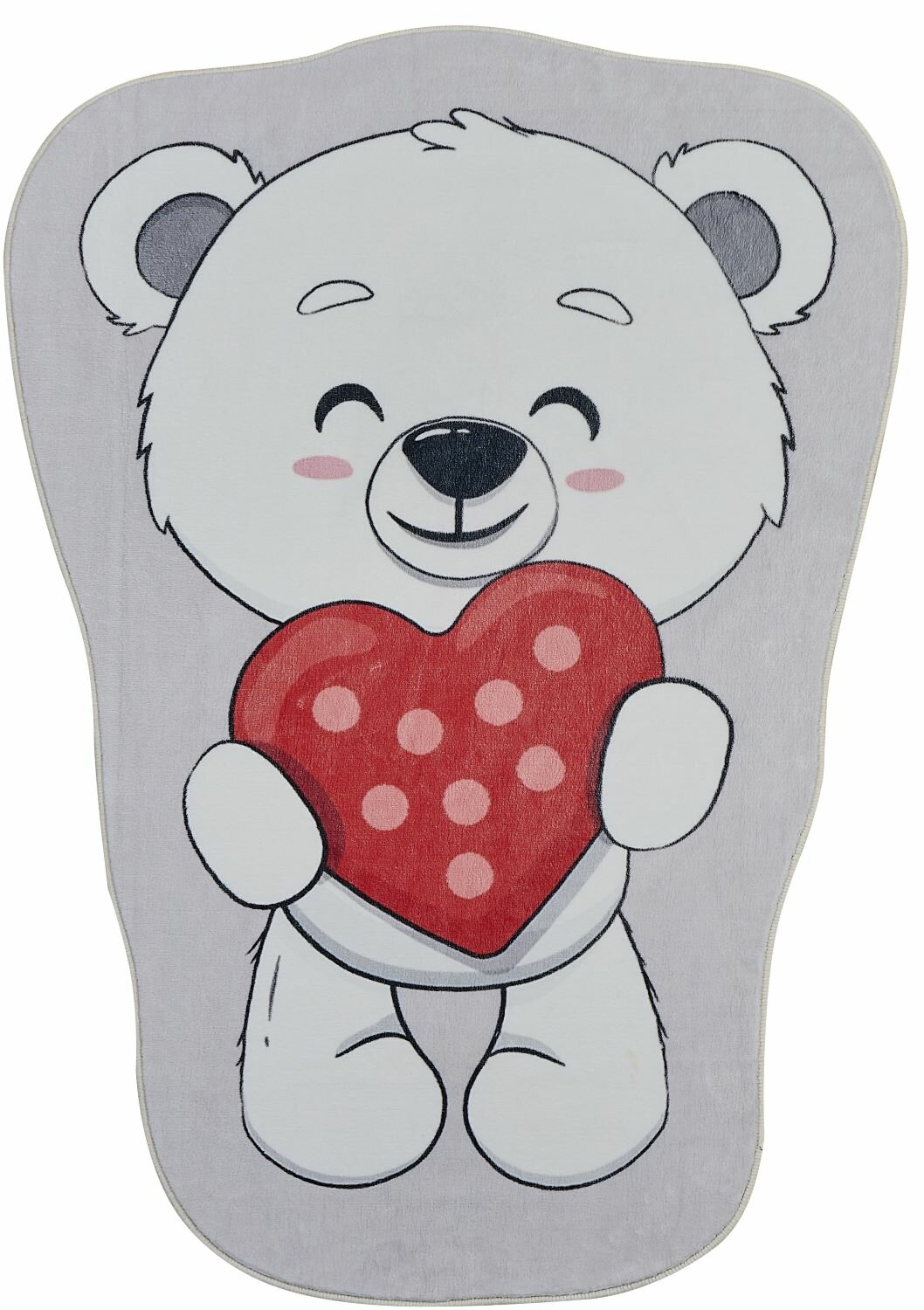 Коврик детский принтованный Kindora VA-12 "Очаровательный мишка" 70x100см