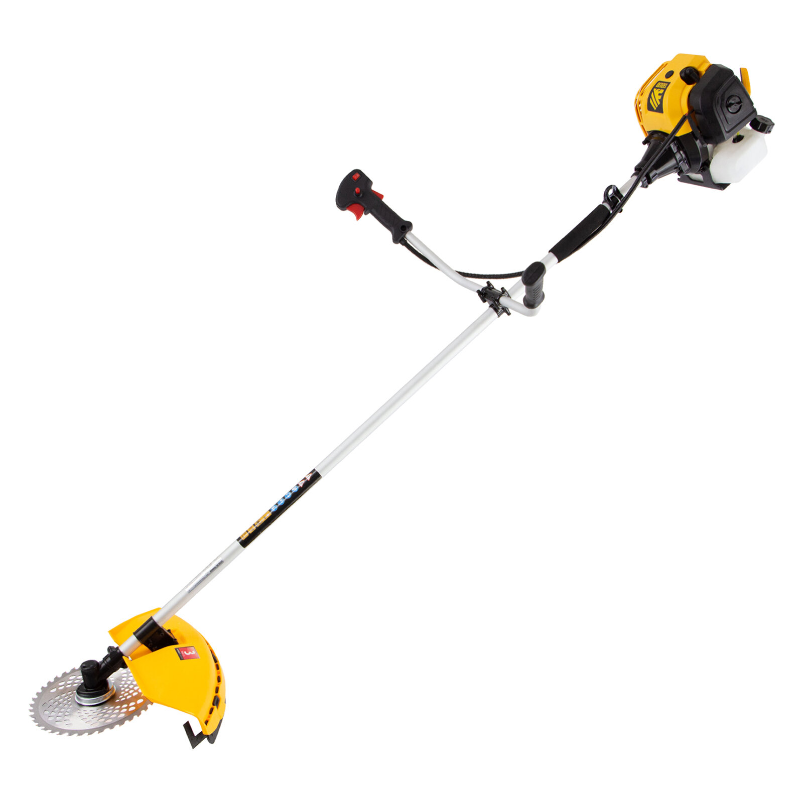 Триммер бензиновый DT 43, 43 см3, 2.5 л. с, неразъемная штанга, состоит из 2 частей Denzel 96224