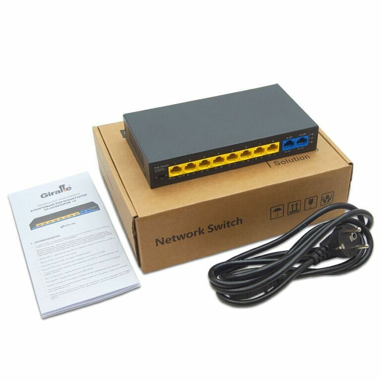 Коммутатор PoE GF-AC0820PoE v2