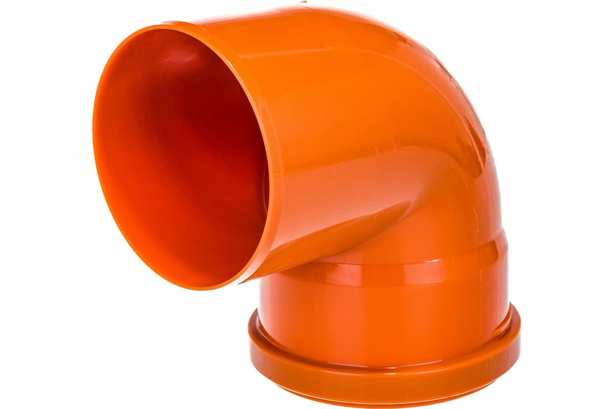 RTP отвод наружной канализации 110 мм, 87 градусов, полипропилен, код 36653