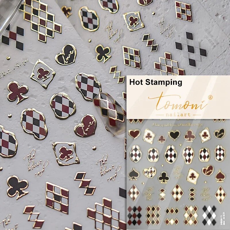 Hot Stamping Tomoni Nail Art MP6096TO4584XTJ