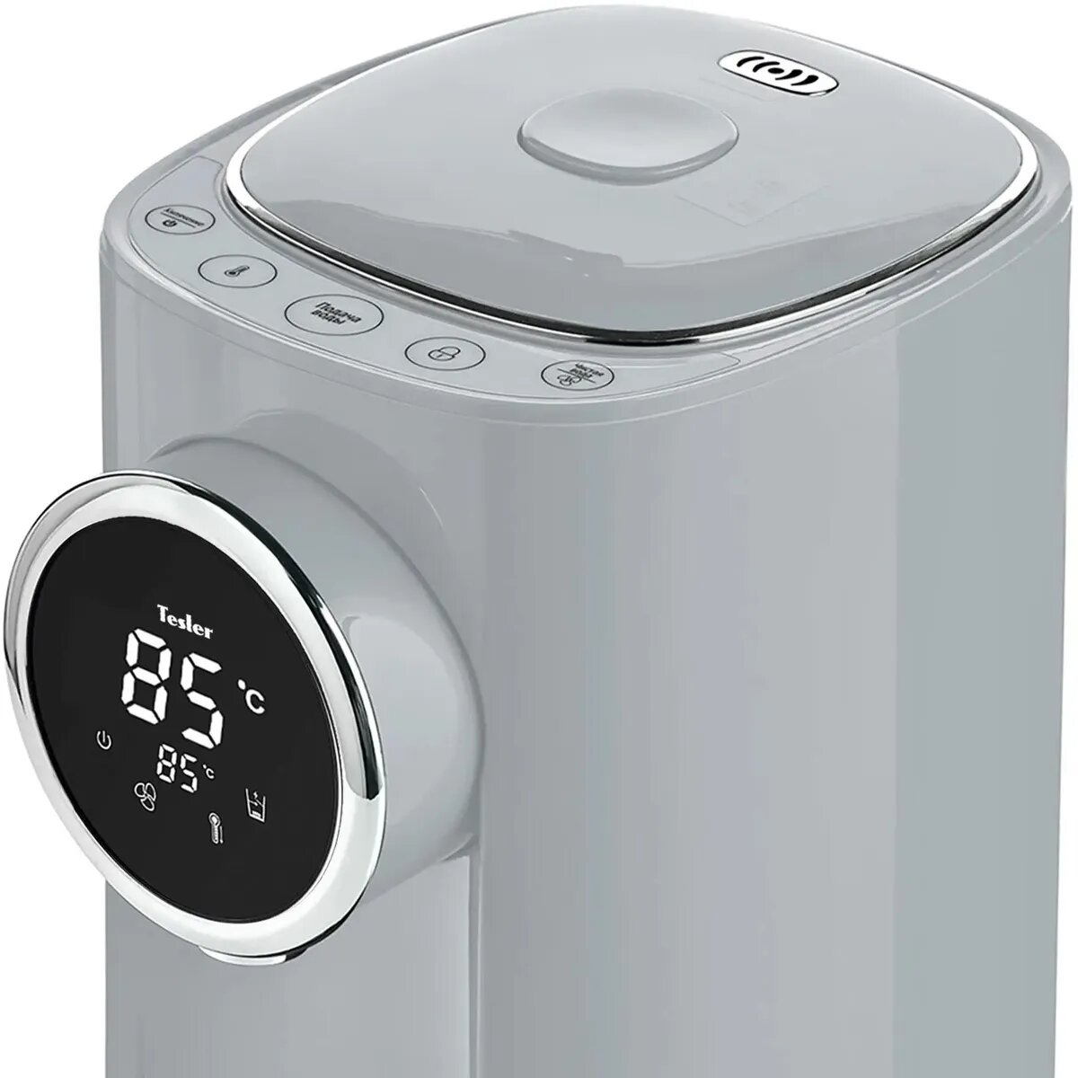 Термопот TESLER TP-5060, серый, 1200 Вт, 5 л, количество температурных режимов 6