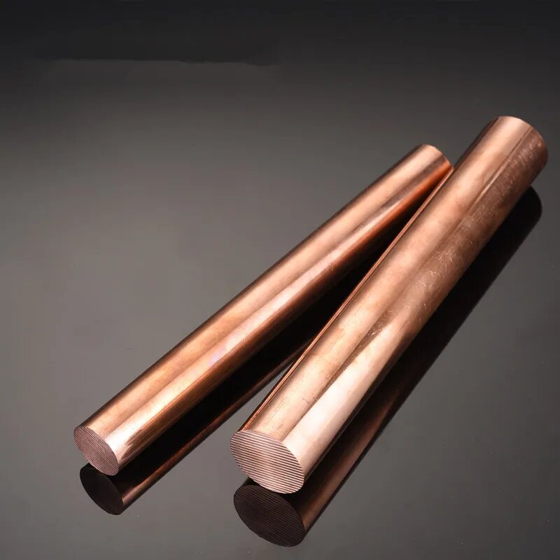 Медный стержень 100-400 мм 12mm, Length 300mm