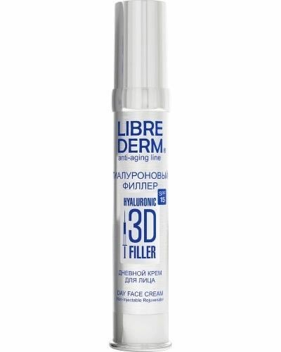 Либридерм Гиалурон филлер 3d крем дневной для лица spf15 30мл /Librederm