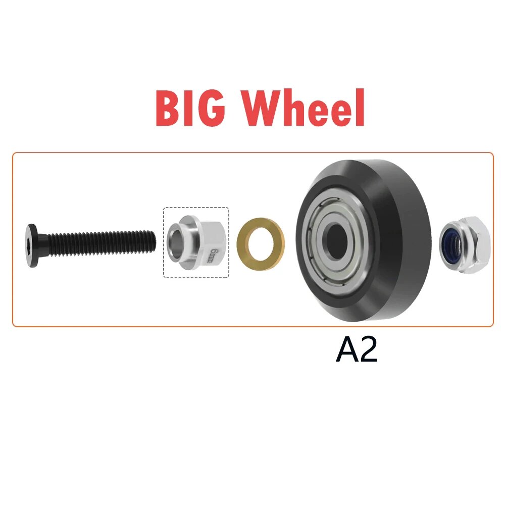 Комплект колес TWO TREES для 3D принтера A2