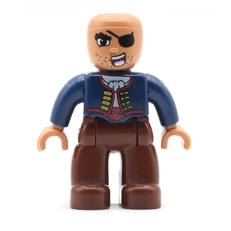 Фигурка Lego пират, серый