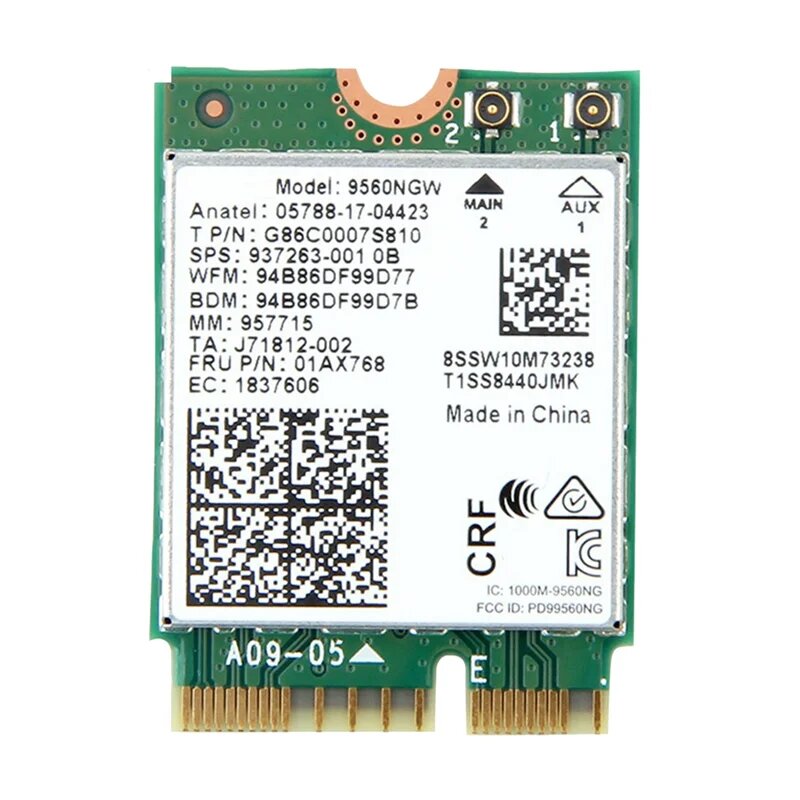 Беспроводная сетевая карта Intel 9560NGW