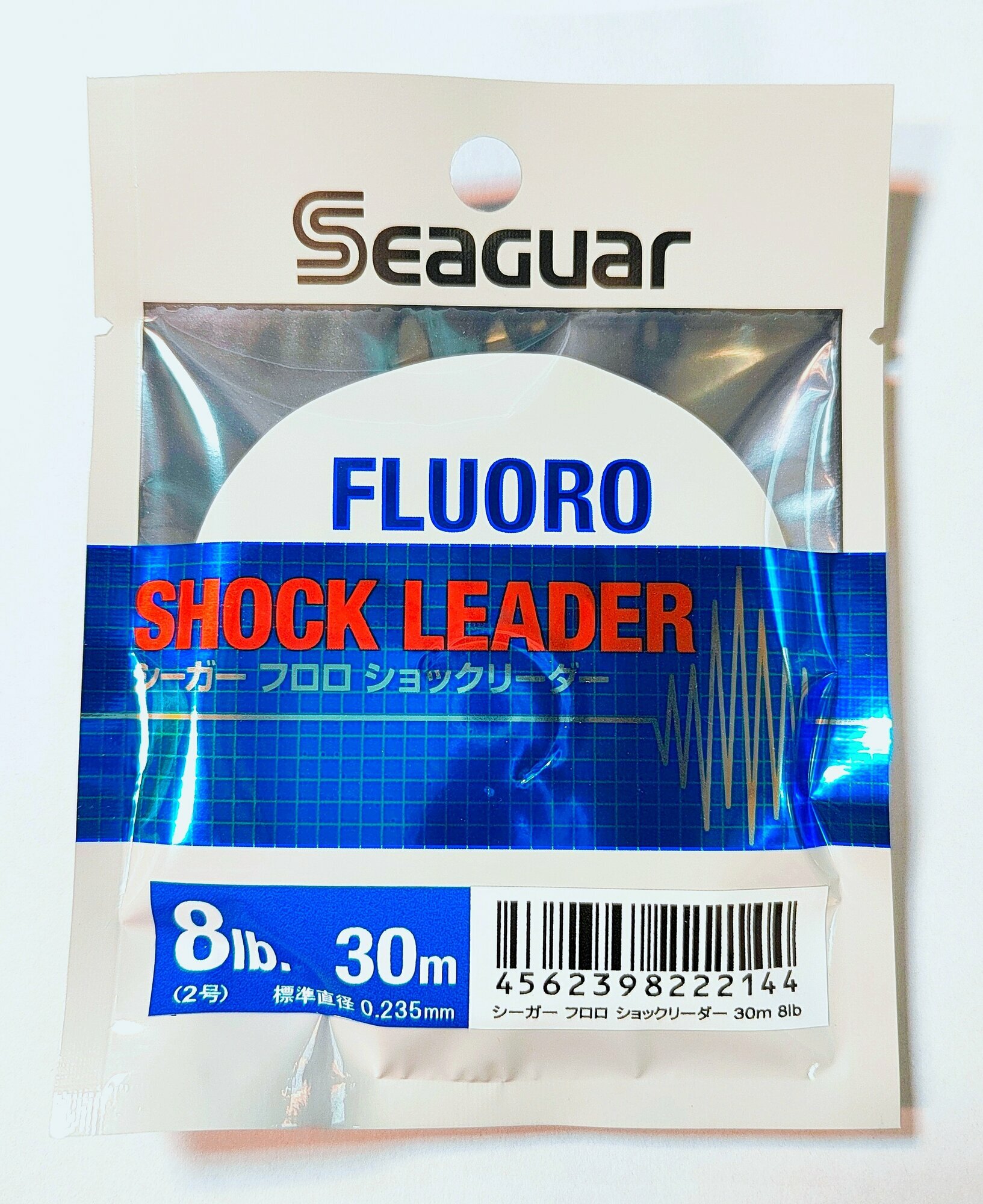Флюорокарбон SEAGUAR Fluoro Shock Leader 30m #2 (8lb/3.6кг/0.235mm)